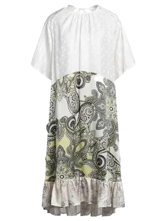 SEMICOUTURE Midi Dress - White
