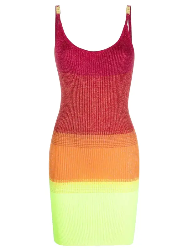 Gcds Sleeveless Mini Dress - Red