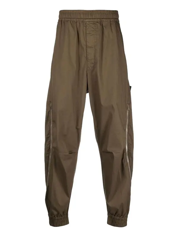 Stone Island Compass-patch Trousers - Green