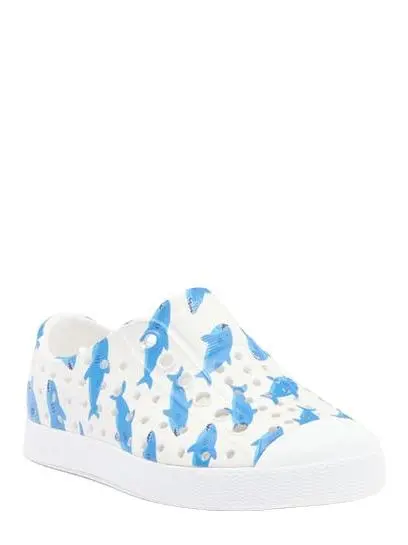 Native Shoes Jefferson Perforated Slip-on - Shell White / Sharks