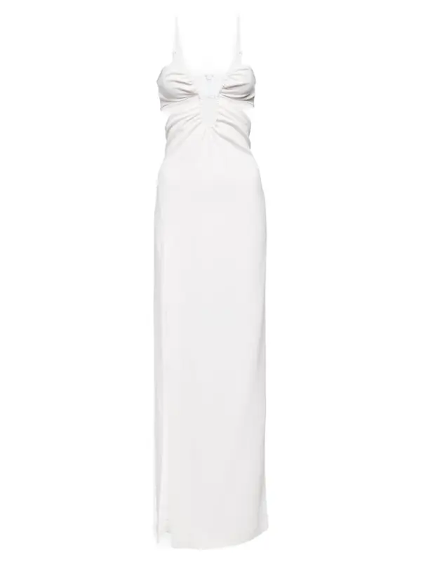 NENSI DOJAKA Bridal Cutout Gown - White