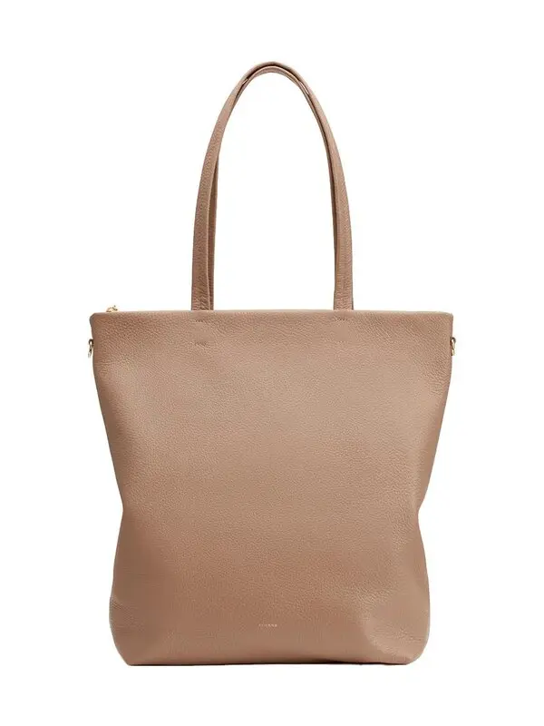 Cuyana Easy Zipper Tote Bag - Cappuccino