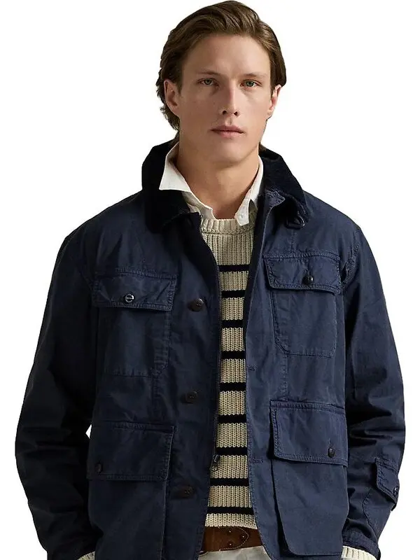Ralph Lauren Twill Wading Jacket - Newport Navy
