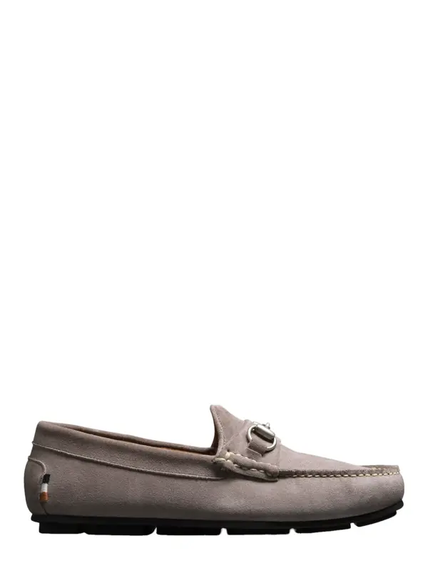 Allen Edmonds Sebastian Leather Drivers - Pewter