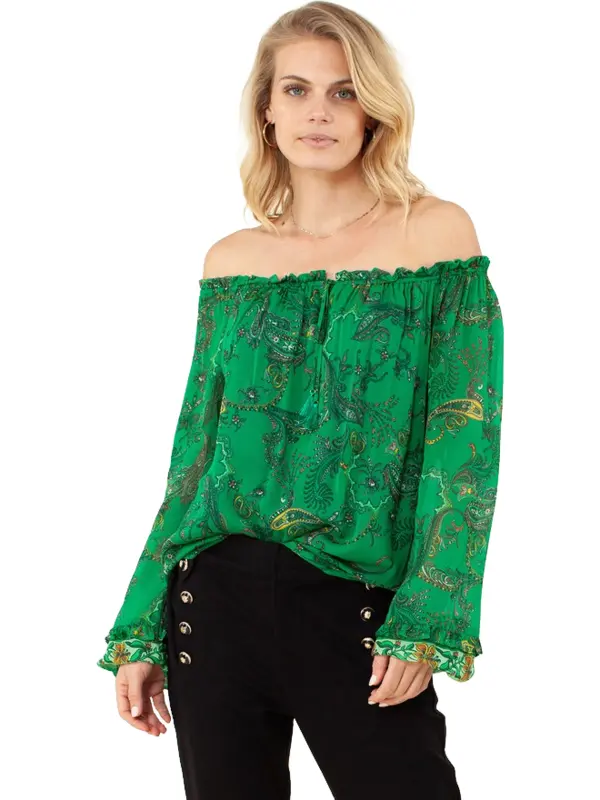 Hale Bob Candice Top - Green