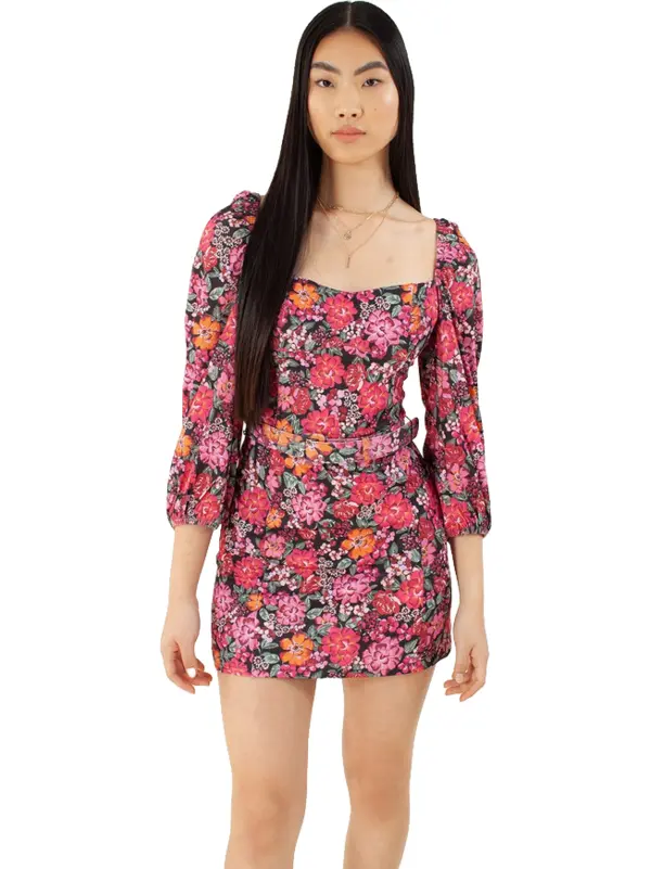 Hale Bob Adonis Jersey Mini Dress - Black