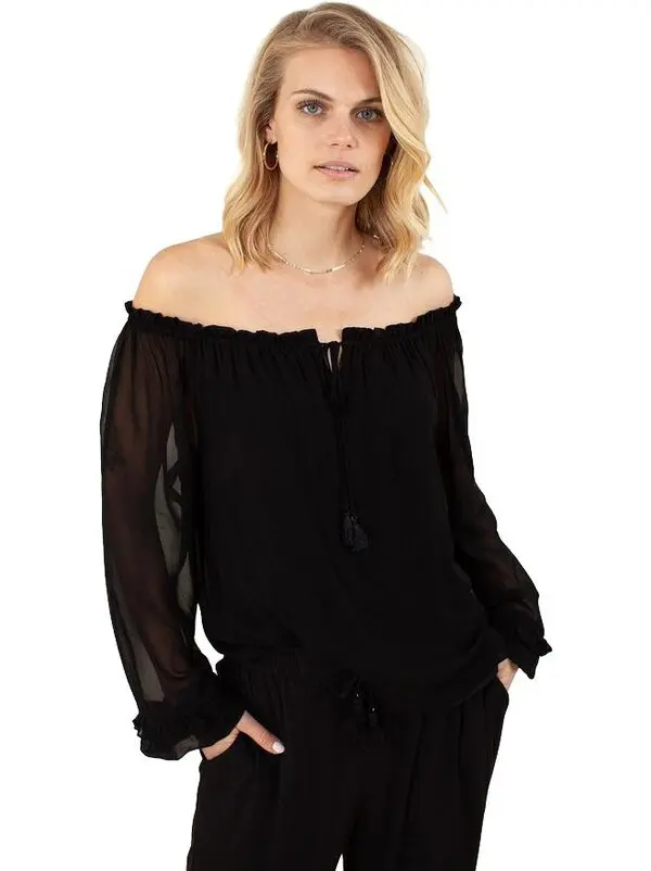 Hale Bob Candice Solid Top - Pink