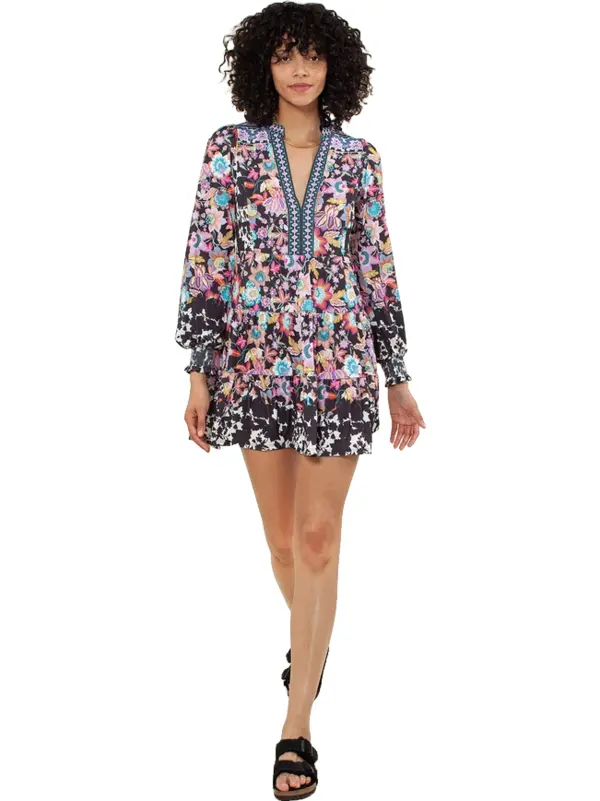 Hale Bob Sempronia Jersey Dress - Black