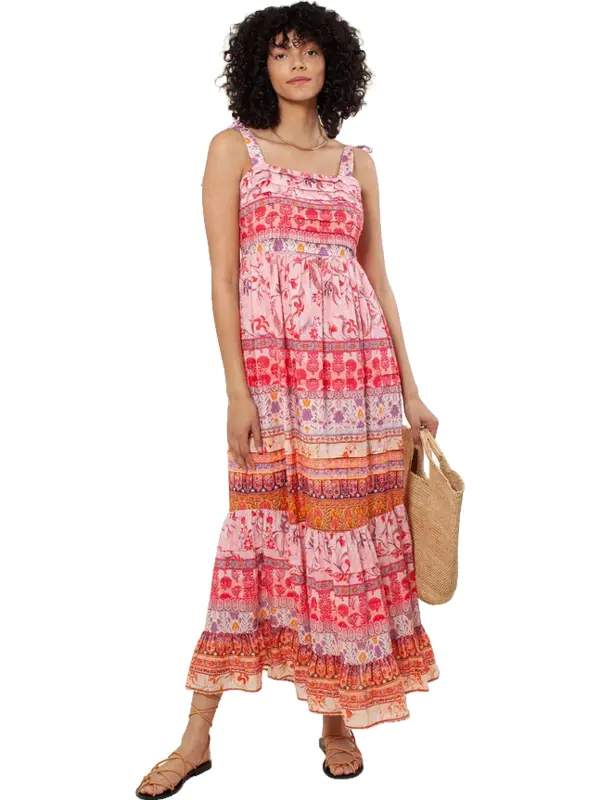 Hale Bob Sayen Maxi Dress - Pink