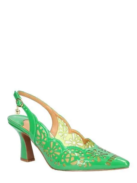 J. Reneé Valerian Slingback Pumps - Green