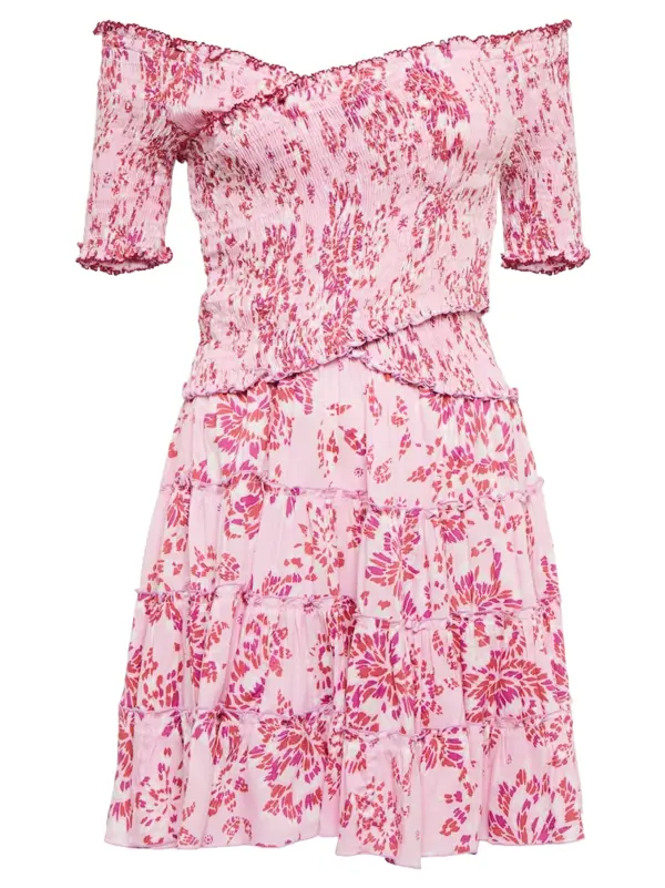 Poupette St Barth Soledad Printed Minidress - Multicoloured