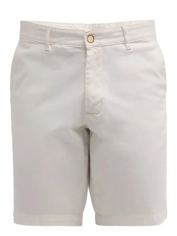 Robert Graham Lonestar Flat Front Shorts - White