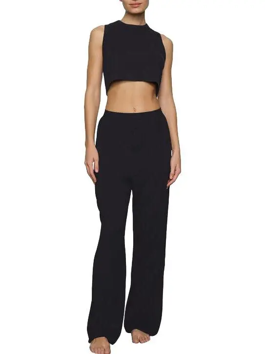 SKIMS Boyfriend Loose Pants - Onyx