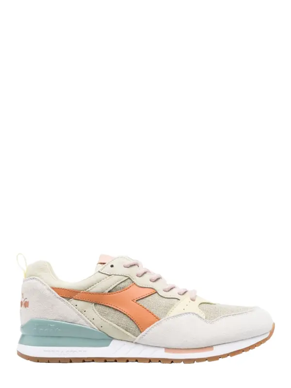 DIADORA Colour-block Low-top Sneakers - Neutrals