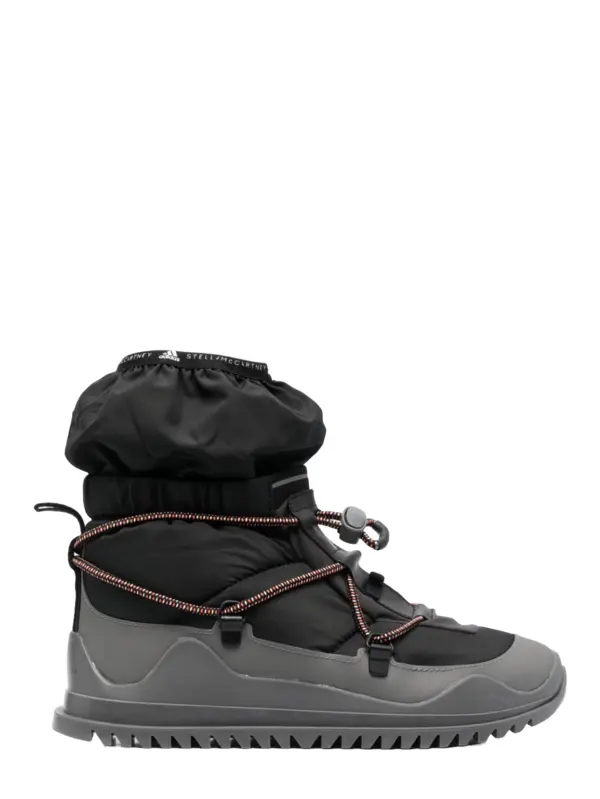 Adidas By Stella McCartney Logo-print Boots - Black