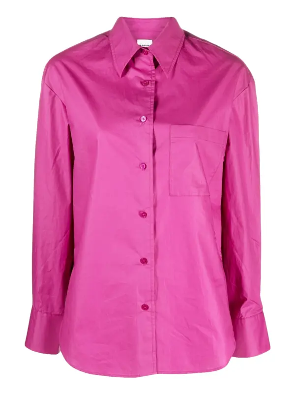 MARANT ETOILE Frizio Cotton Shirt - Pink