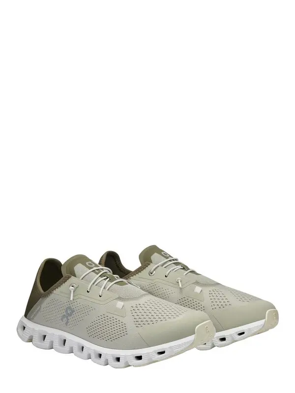 On Cloud 5 Coast Sneakers - Chalk/olive