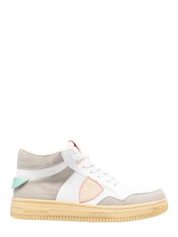 Philippe Model Lyon High-top Sneakers - White