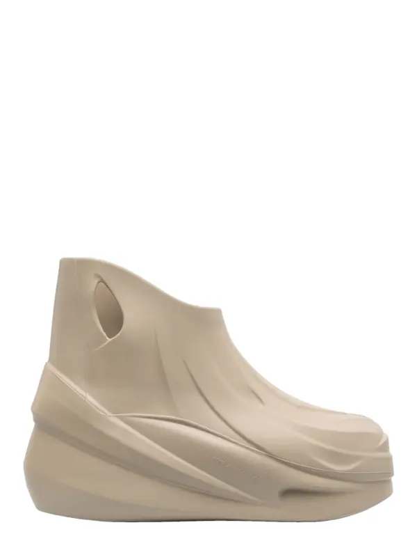1017 Alyx 9sm Mono Ankle Wedge Boots - Neutrals