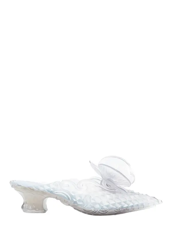 Y/project X Melissa Floral Mule - Neutrals