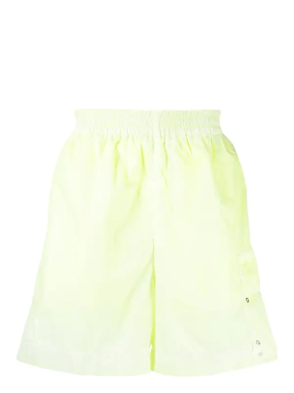 1017 Alyx 9sm Eyelet-detail Straight-leg Shorts - Yellow