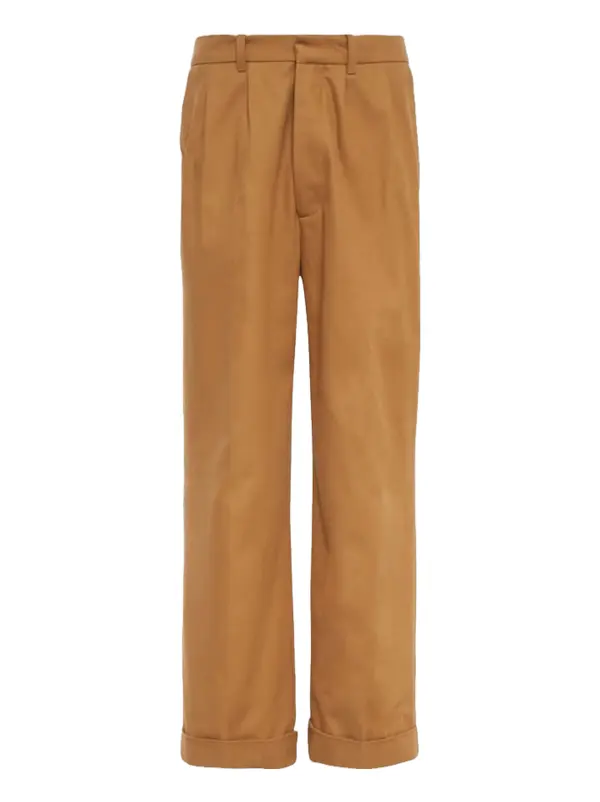 WALES BONNER Dusk Pleated Pants - Beige