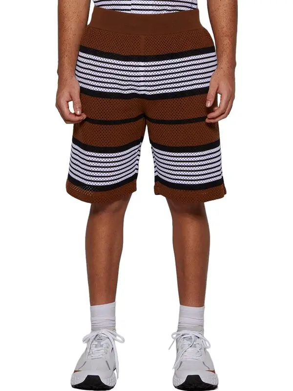 Burberry Knit Shorts - Dark Birch Brown