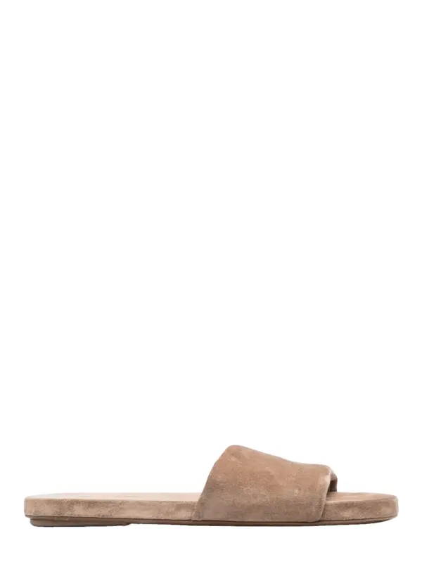 Marsèll Suede Slides - Neutrals