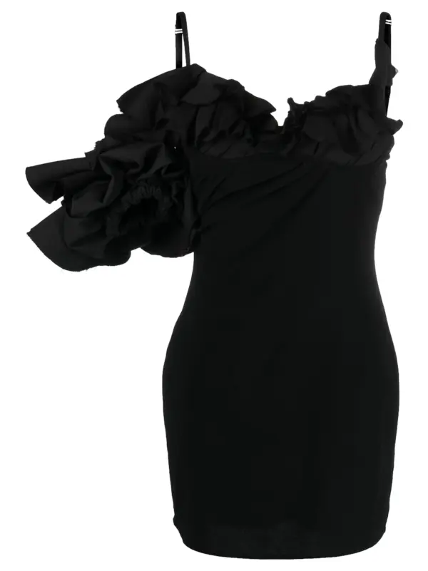 Jacquemus La Robe Duna Minidress - Black