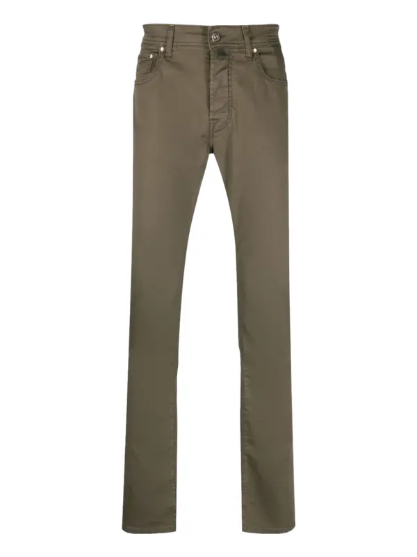 Jacob Cohen Tapered-leg Trousers - Green