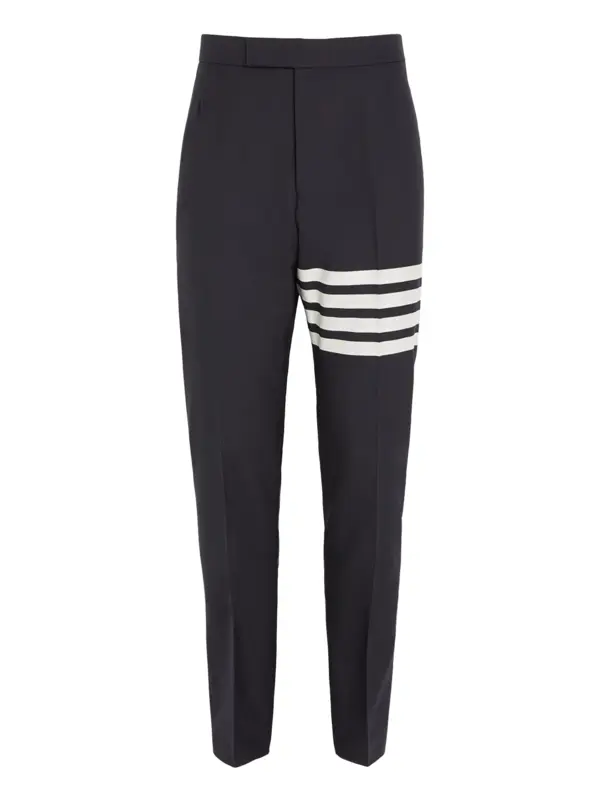 Thom Browne Wool Tailored Trousers - Navy