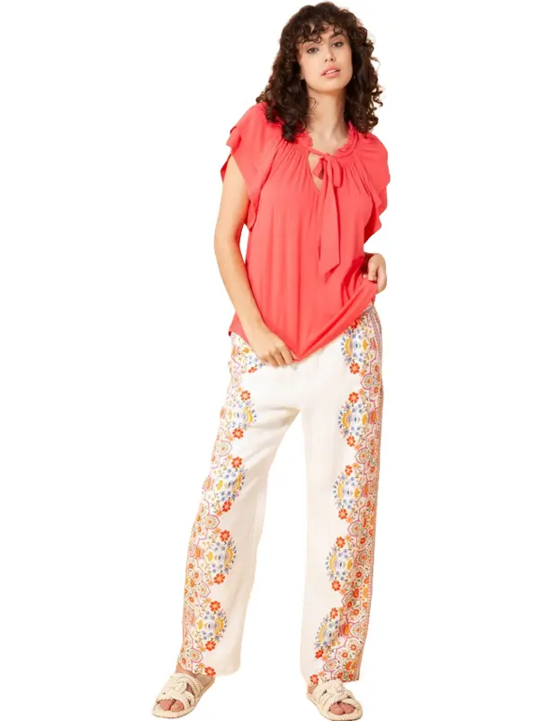 Hale Bob Iara Jersey Top - Pink