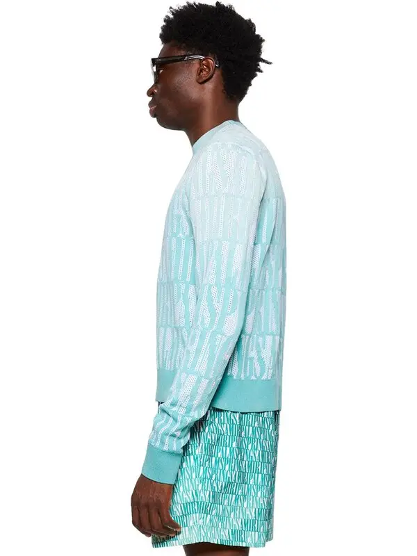 Amiri X The Webster Palm Springs Knit Sweater - Green