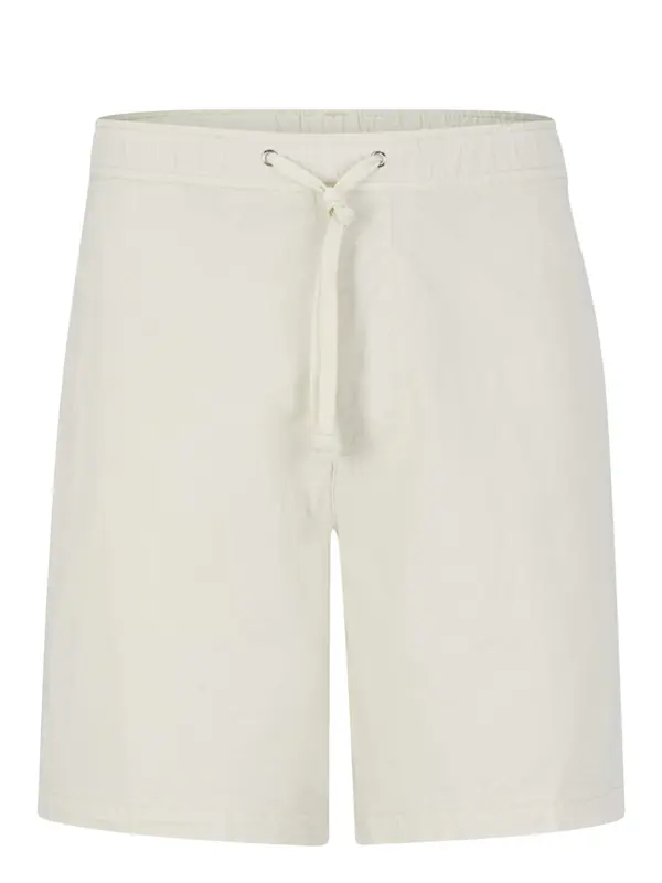 Hugo Boss Stretch-cotton Shorts - White
