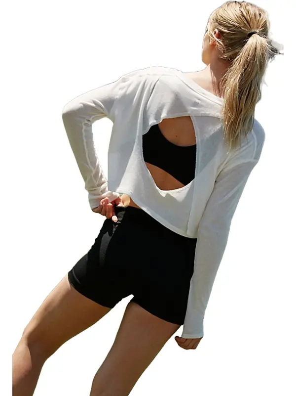 Free People Infinitee Long-sleeve Tee - Brushed Sail