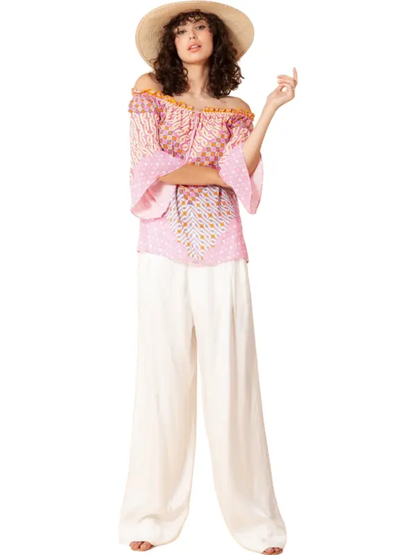Hale Bob Cathalina Top - Pink