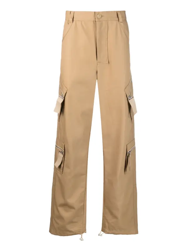 Jacquemus Straight-leg Cargo Trousers - Neutrals