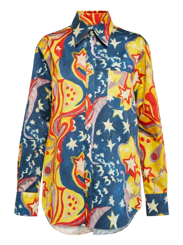 Marni X No Vacancy Inn Printed Shirt - Multicoloured