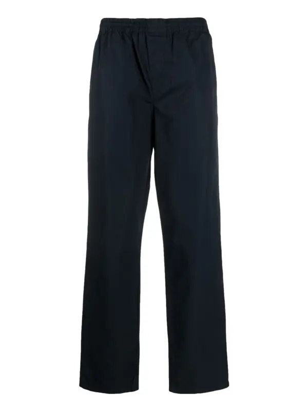 Aspesi Elasticated-waist Trousers - Blue