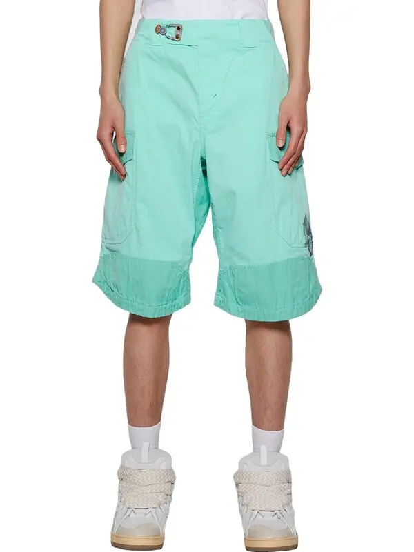 OBJECTS IV LIFE Cargo Shorts - Ashram Green