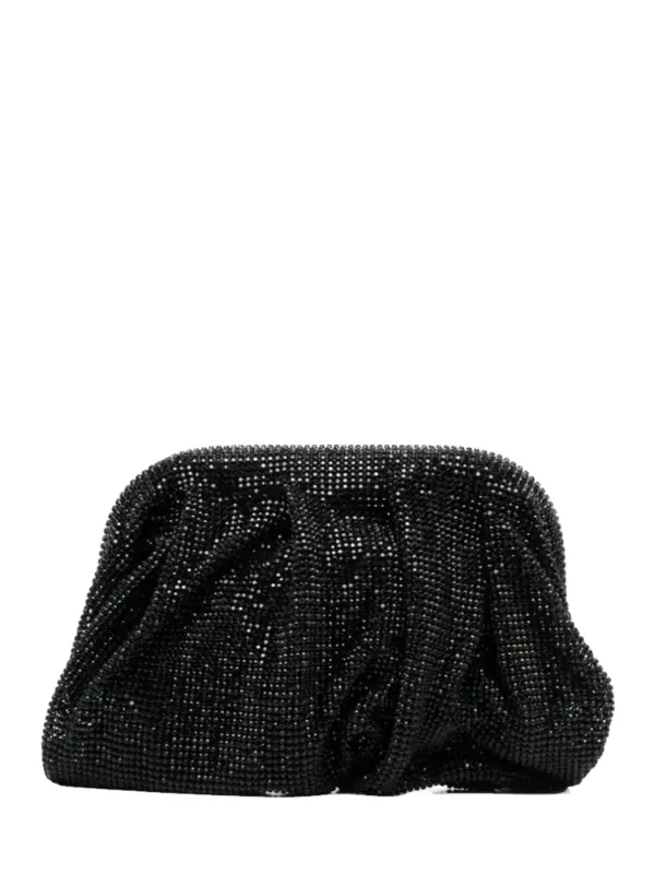 Benedetta Bruzziches Venus La Petite Crystal-embellished Clutch - Black
