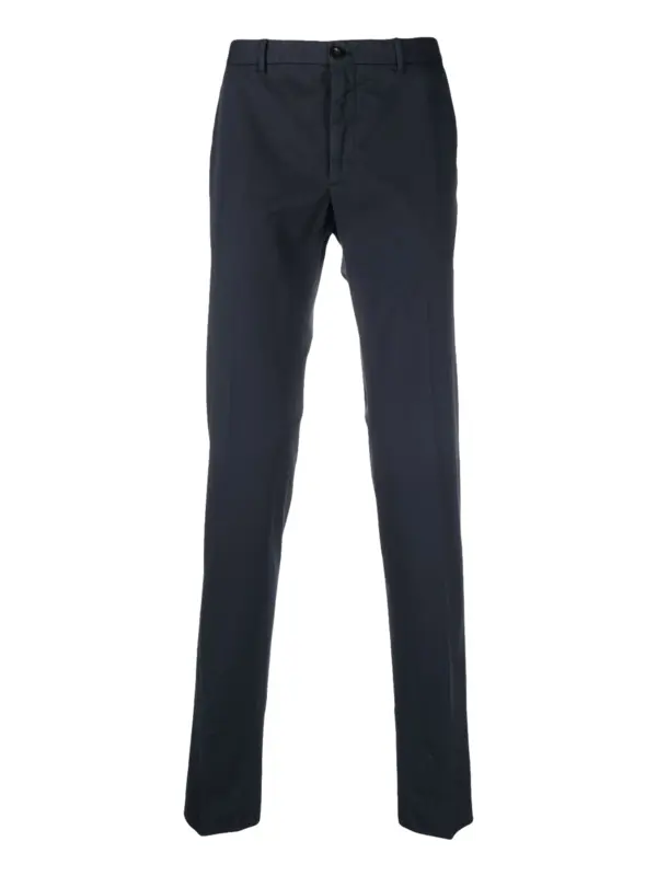 Incotex Straight-leg Chino Trousers - Blue