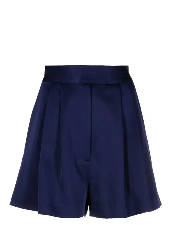 Alex Perry Porter Mini Shorts - Blue