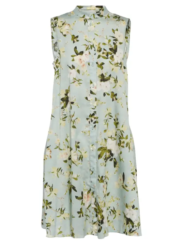 Erdem Soleil Floral Cotton Poplin Minidress - Multicoloured