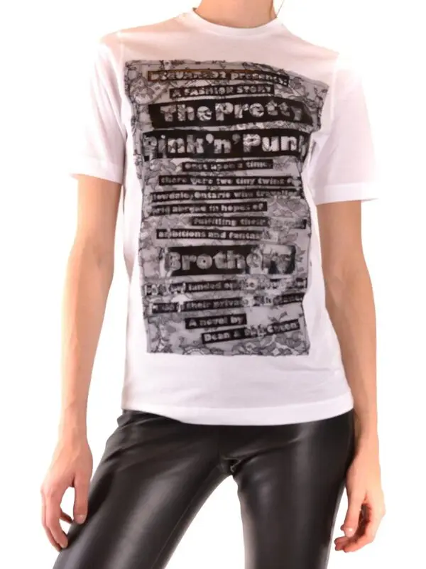 Dsquared2 T-shirt Short Sleeves - White