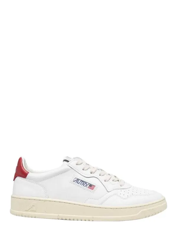 AUTRY Leather Low-top Sneakers - White