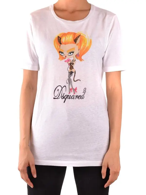 Dsquared2 T-shirt Short Sleeves - White