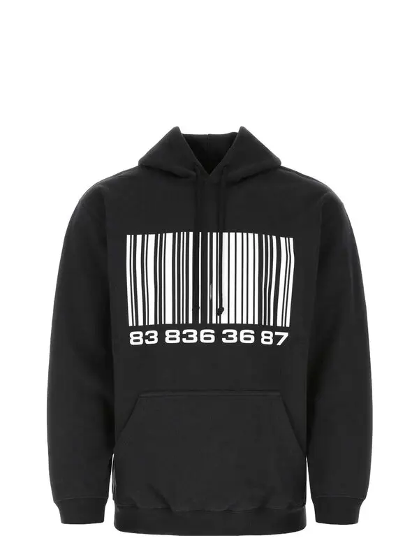 VTMNTS Cotton Blend Sweatshirt - Black