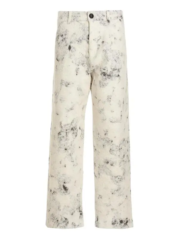 VITELLI Doomboh Work' Wide Leg Pants - White
