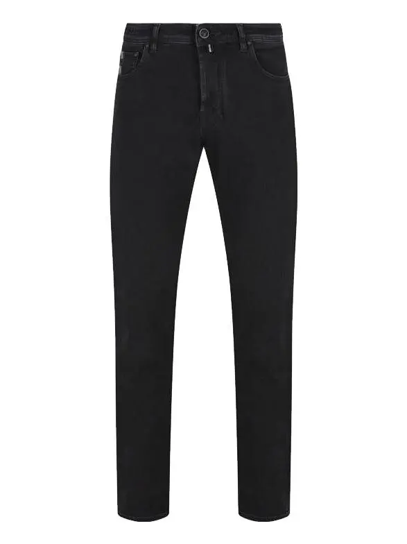 Jacob Cohen Straight Leg Jeans - Black